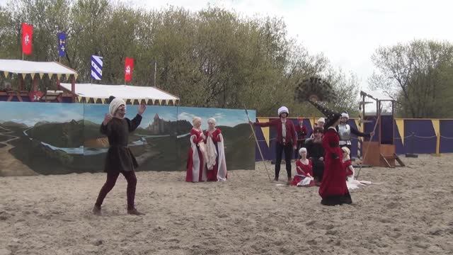 20160501 Турнир Святого Георгия 2016. Легенда первого дня турнира «Чудо о святом Георгии и Змие»