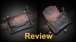 Belt wallet "Lucky" - Review of two options.