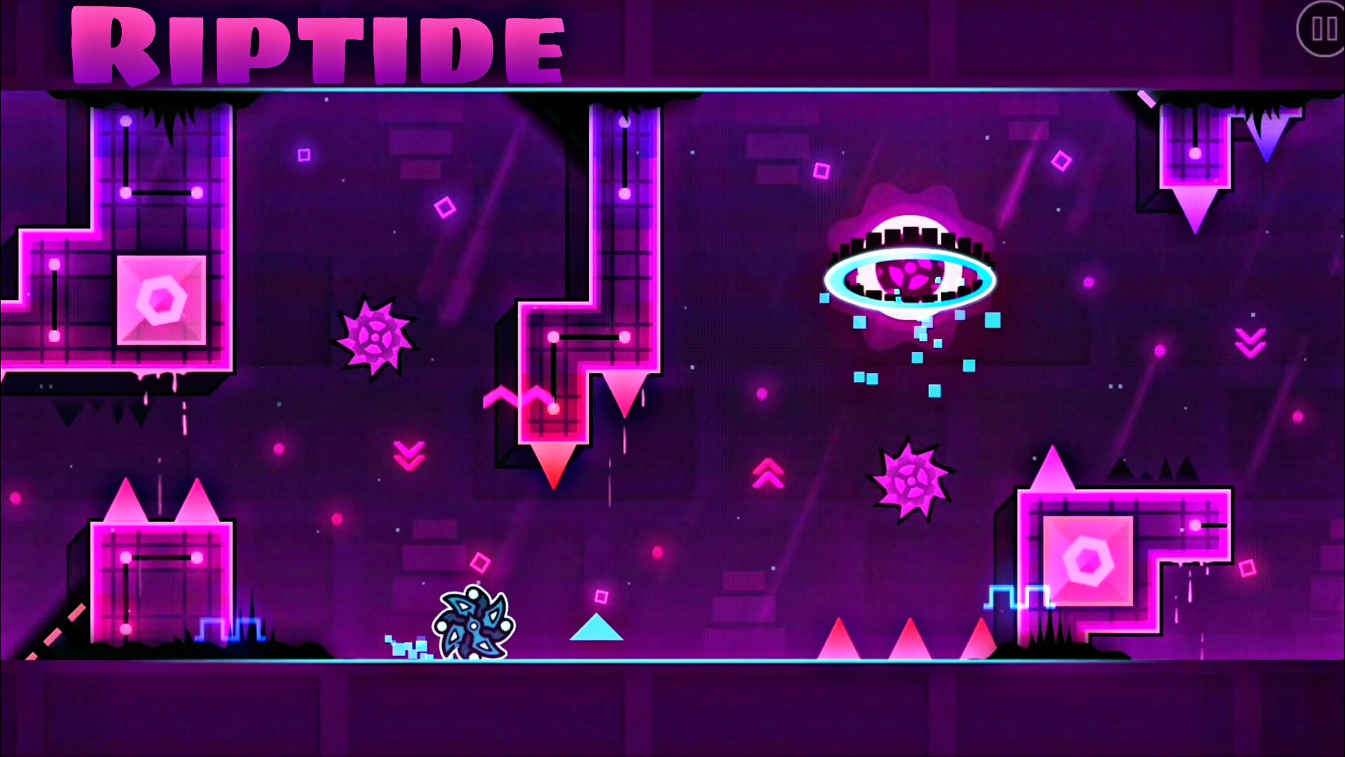 Riptide by Extrox (Medium Demon 10*) | Geometry Dash