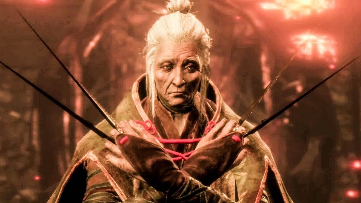 Sekiro: Shadows Die Twice. Госпожа Бабочка убийство босса.