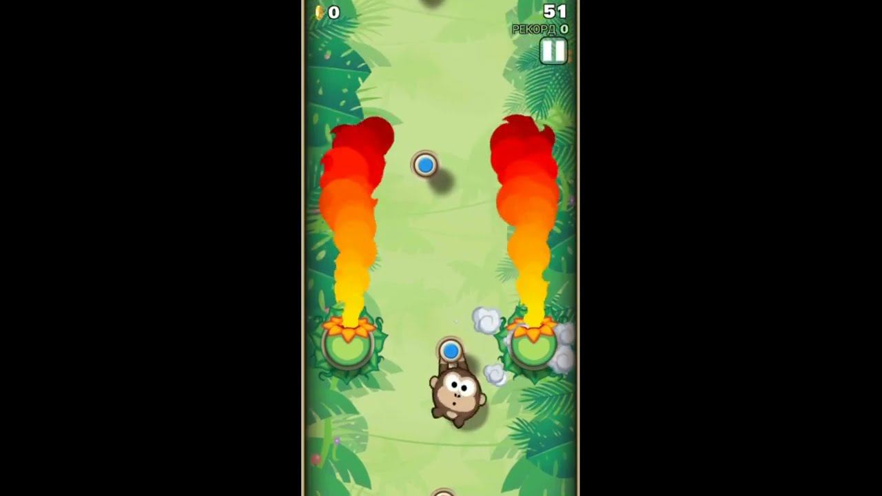 Играю в новую, интересную игру - Sling Kong 1 часть