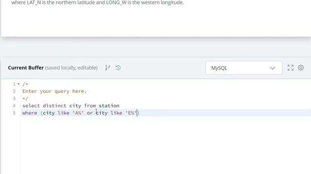 #13 Weather Observation Station 8 Hackerrank Solution - SQL | Hackerrank SQL - смотреть видео ...