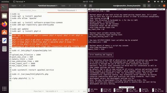 Install Apache + MariaDB + PHP + Phpmyadmin di UBUNTU 20 | 04 untuk Wordpress – смотреть онлайн ...