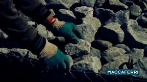 Подводная укладка матрацев РеноМак® для защиты канала от эрозии — процесс сборки и монтажа