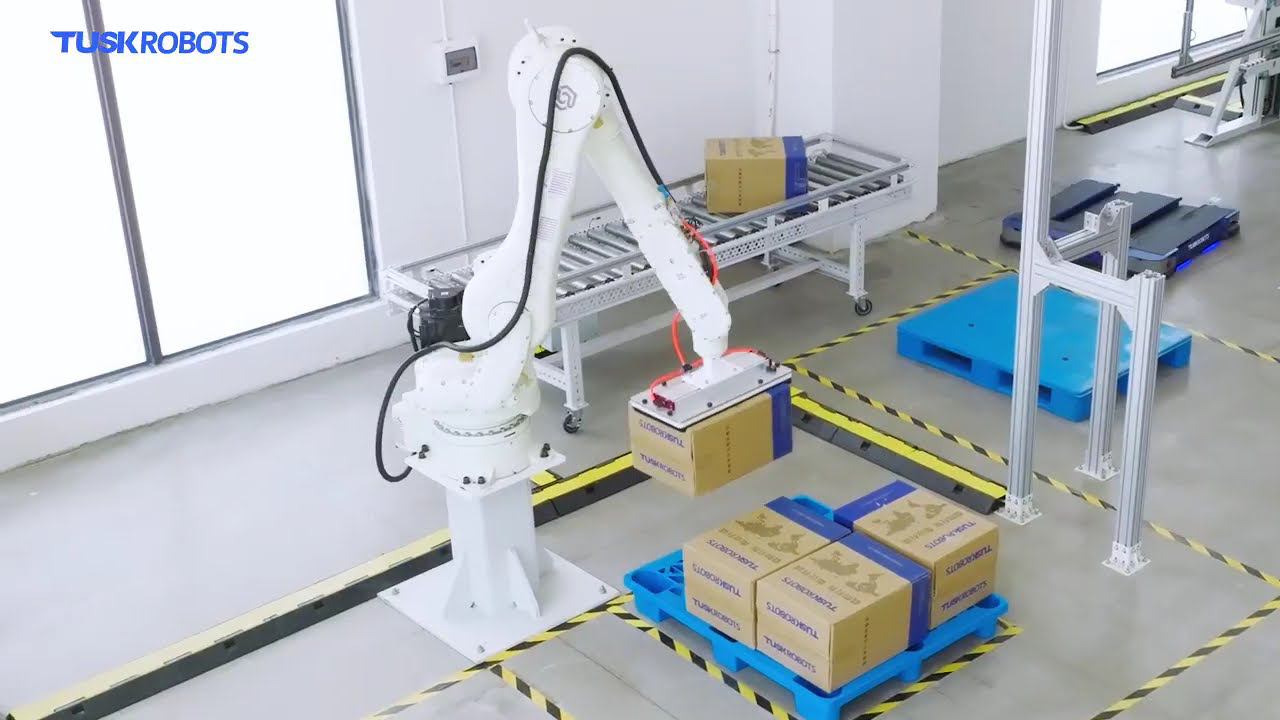 Способы применения автономных мобильных палетных роботов