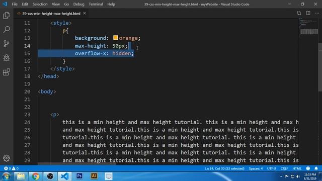 39 Css Max Height and Min Height in Hindi – смотреть онлайн видео от ...