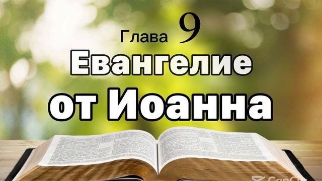 Евангелие от Иоанна 9 глава
