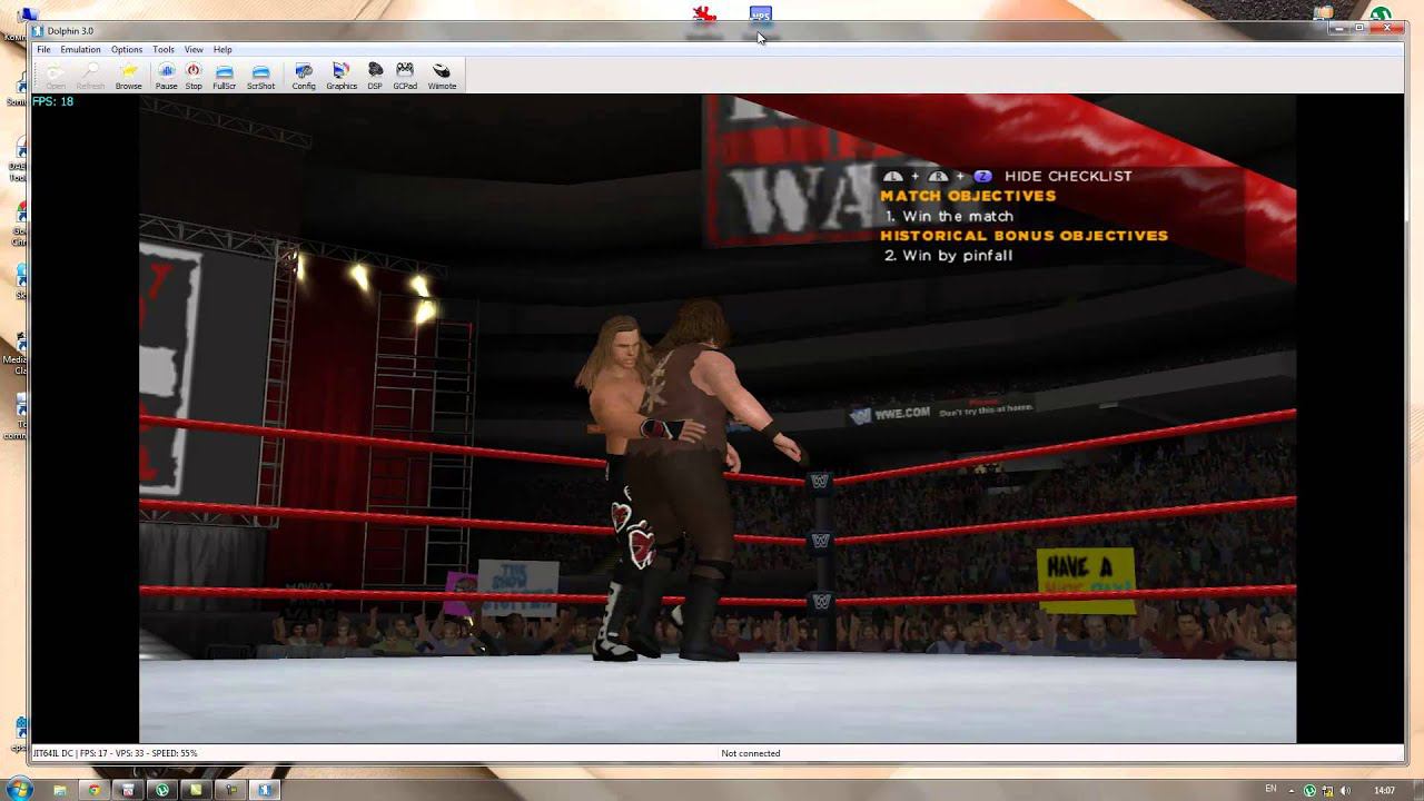 [Wii] WWE 13 (run game on emuls Dolphin) HD