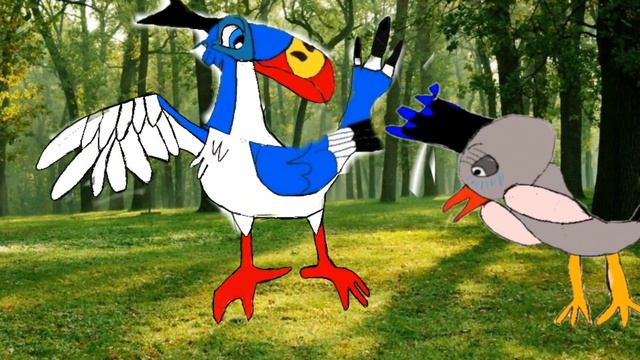 Моя анимация/Каркуша и Кряк)