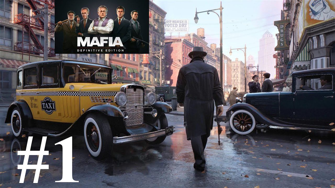 Таксист - мафиозо в HD 🚕 MAFIA: Definitive Edition 🍕 1
