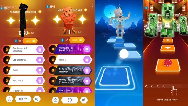 TilesHop | Minecraft ‐ Enderman Rap – PigMan Rap – Skeleton Rap ...