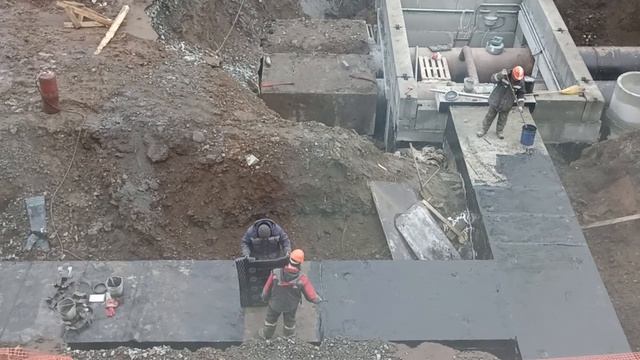 Екатеринбург. Гидроизоляция теплотрассы