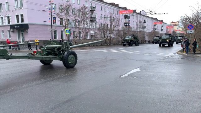 Парад Победы 9 мая 2021 Мурманск