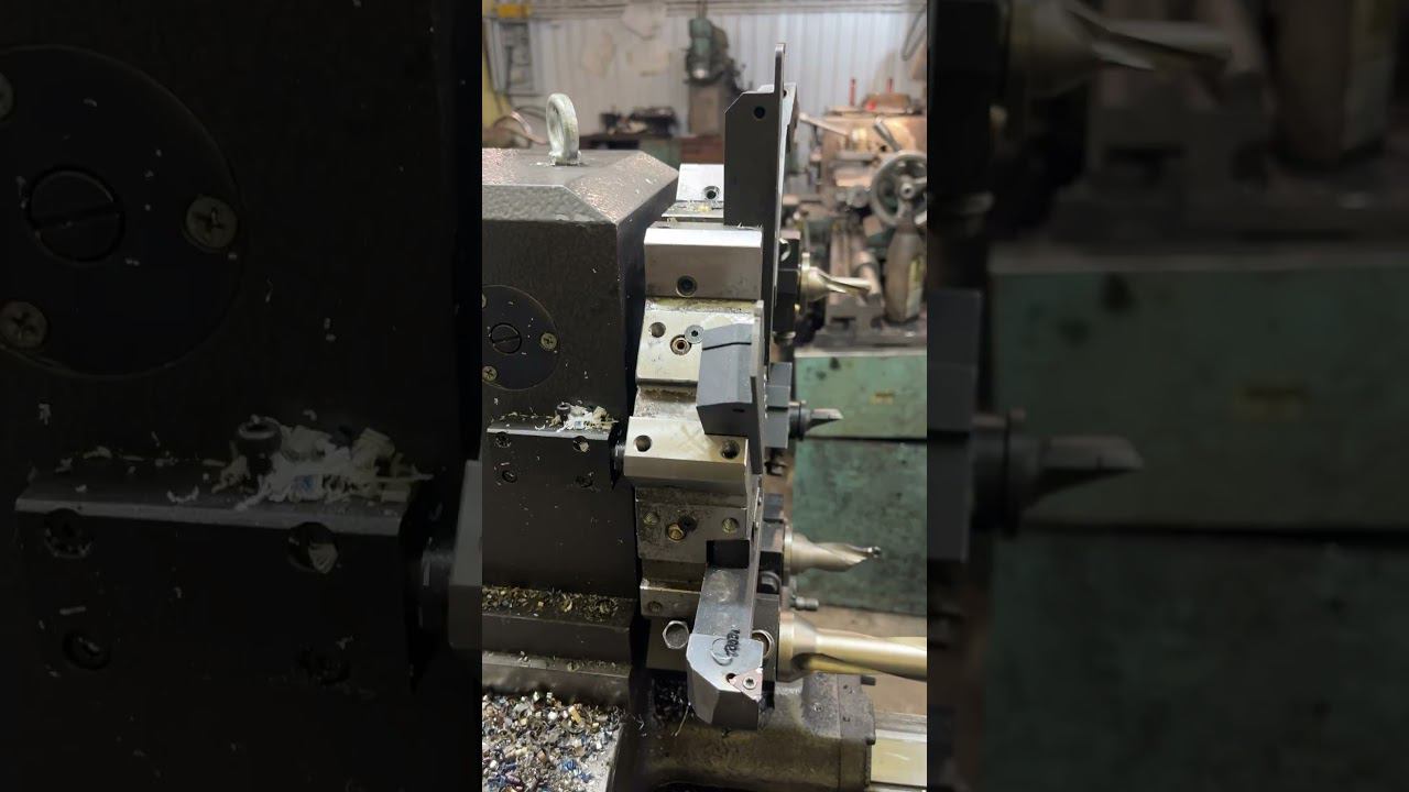 Тюнинг станем 1К62 ЧПУ деталь в метале #чпу #1к62 #linuxcnc #cnc