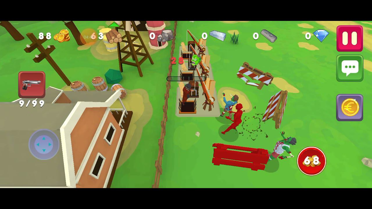 медик и богач | Two Guys And Zombies 3D - 2 чаcть