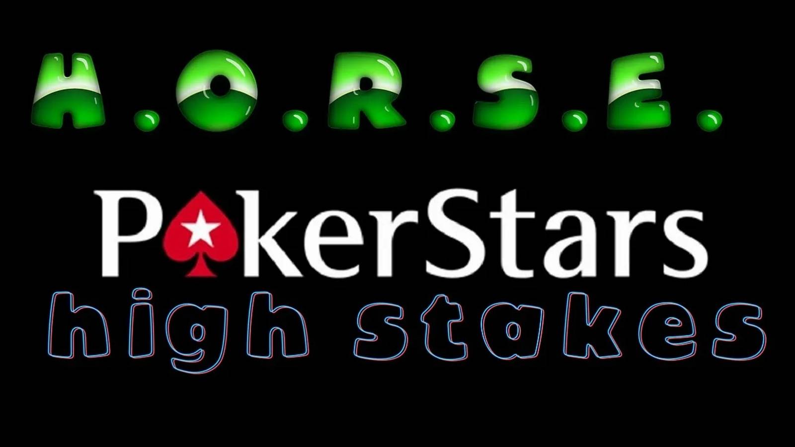 PokerStars High Stakes Poker HORSE LIMIT $1000_$2000
