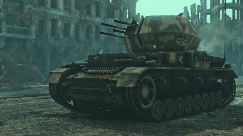 WIRBELWIND ЧЕТЫРИ СТВОЛА В WAR THUNDER