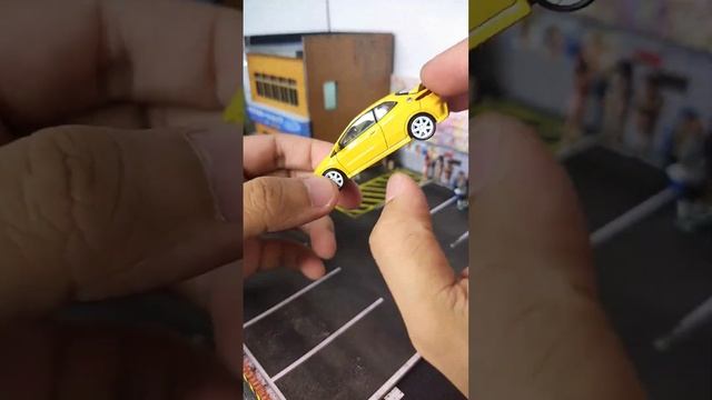 Honda Civic Type R FN2 Sunlight Yellow from Para64 #diecast #honda #hondacivic