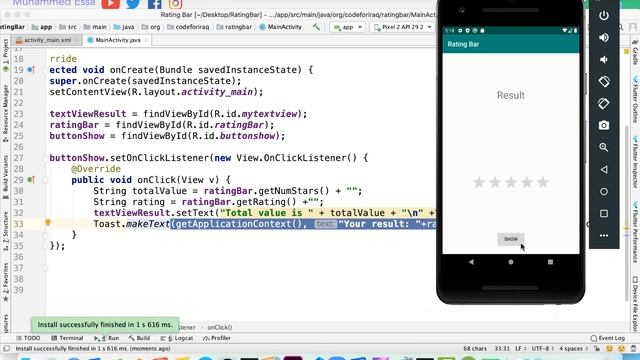 36 | Android Studio Toast with Java – смотреть онлайн видео от Канал о Kotlin Карьере в хорошем ...