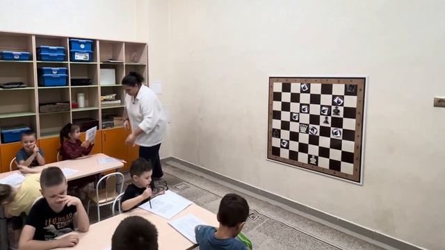 Открытое занятие по шахматам по теме «Минные поля» в детском саду
