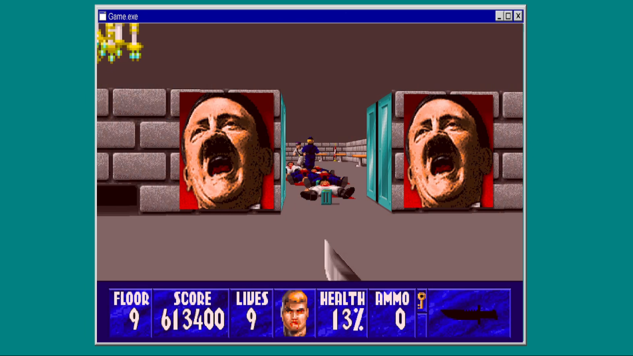 Пиррово поражение орды в борьбе с Табуреткой. Wolfenstein 3D (5-ый эпизод) 24.05.2024