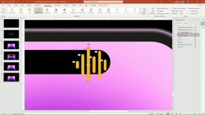 Create iPhone 14 pro Dynamic island in PowerPoint