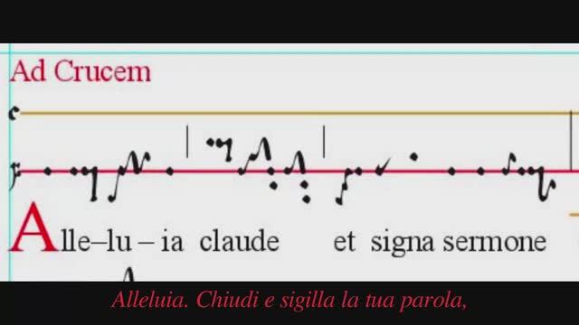 Alleluia Claude et signa sermone