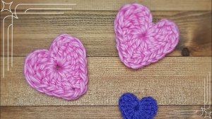 Crochet Heart. How to Crochet a Heart. Crochet for Absolute Beginner. Easy Crochet Tiny Heart