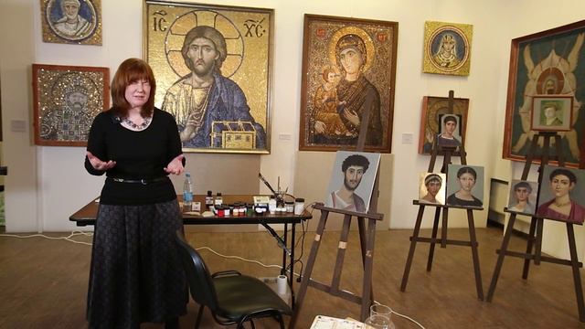 Мастер-класс "Фаюмский портрет". Часть 1