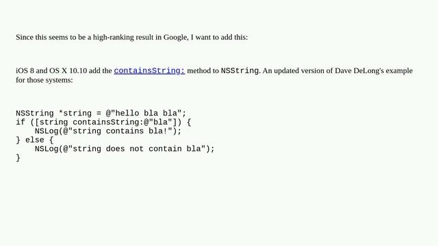 How do I check if a string contains another string in Objective-C? - смотреть видео онлайн от ...