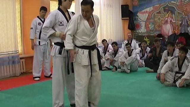 9. 1 семинар по хапкидо в России ГМ Ким Нам Джи - Москва 2008 г