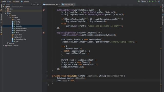 Уроки Java для профессионалов  #12 - Авторизация в приложении