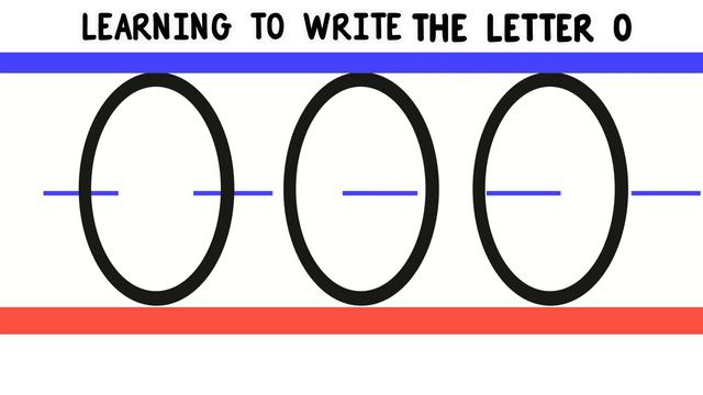 Write the Letter O