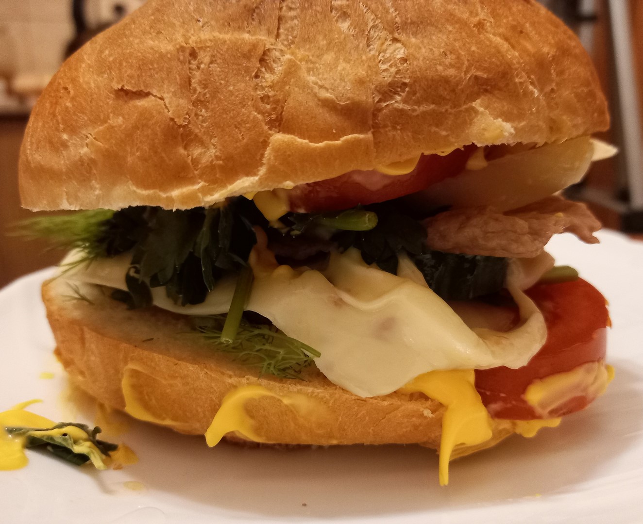 БУРГЕР СО СВИНИНОЙ