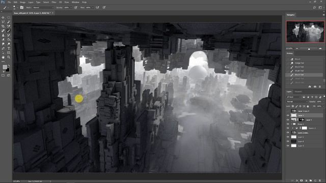 13 - Refinement in Photoshop and Clarisse Part 2