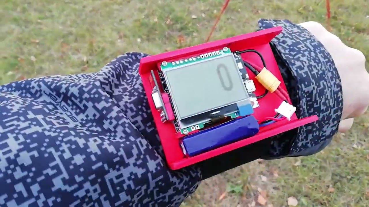 Индикатор напряженности поля (начало).