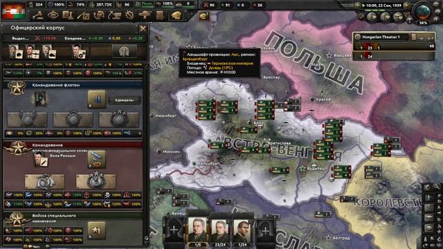 Hearts of Iron IV: Великая история Австро Венгерского королевства в Тройственном союзе - часть 2