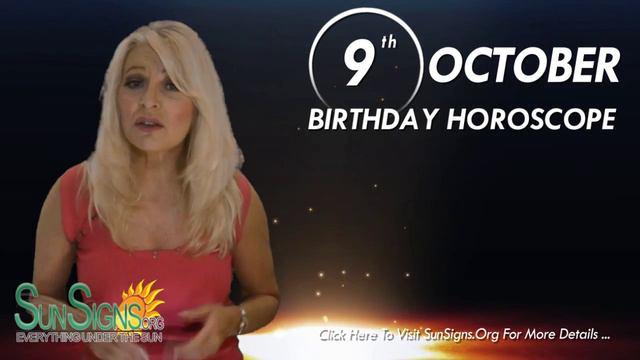 October 9th Zodiac Horoscope Birthday Personality - Libra - Part 1 ...
