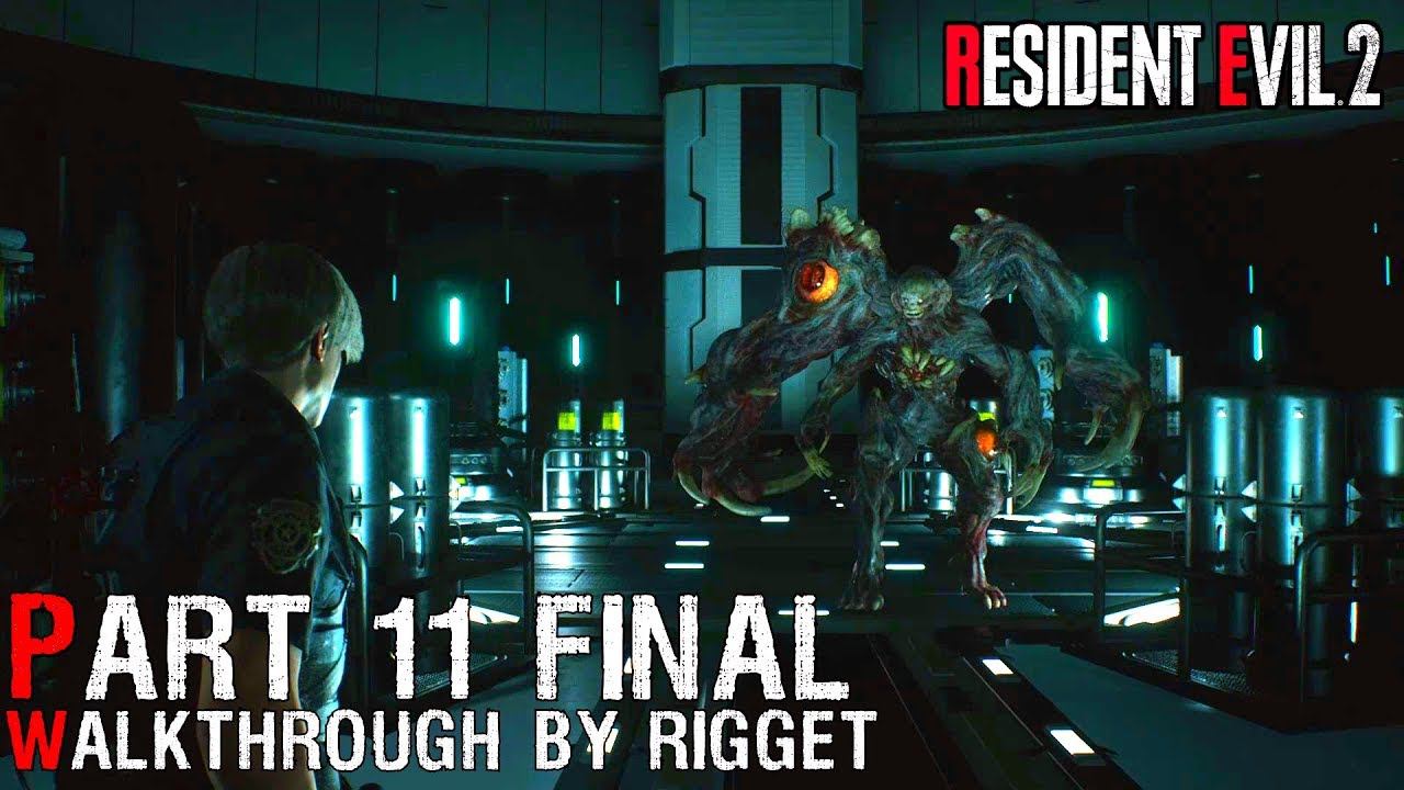 Resident Evil 2 Remake LEON Прохождение Часть 11 "G-Вирус" Финал!