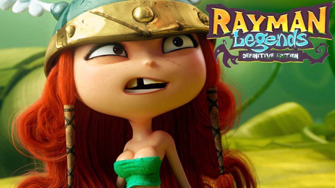 Барбара идет в бой / Rayman Legends  "Уровень веревочный курс"