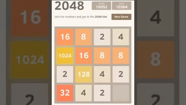 2048 Game - record 1024 - best 10544 – смотреть онлайн видео от Семейный бюджет и экономия в ...