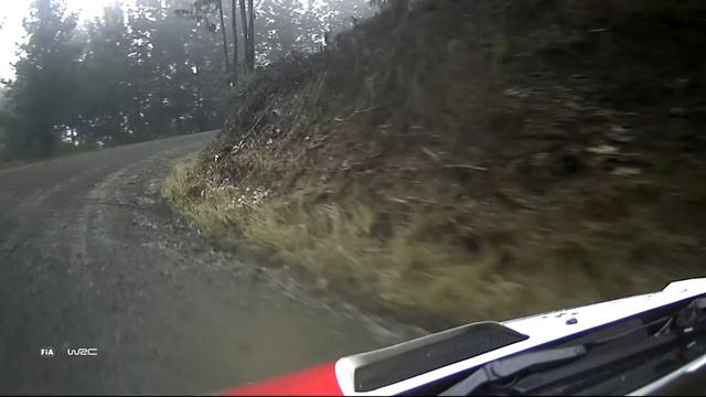 TÄNAK onboard Rally Chile 2019 Shakedown Toyota Yaris WRC