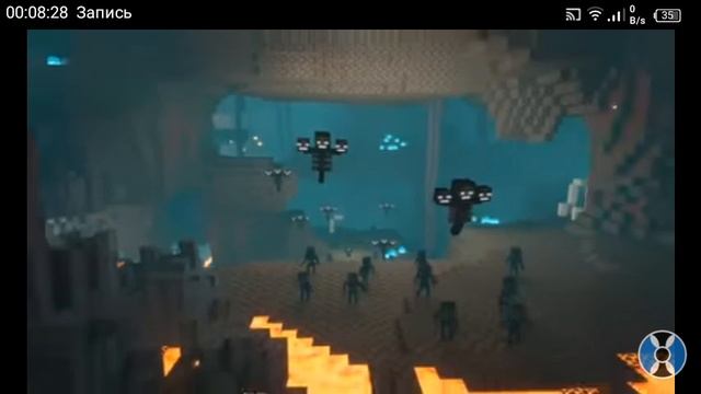 Эта анимация Майнкрафта не моя 
но она интересная.Ищё раз говорю 
Не моя.