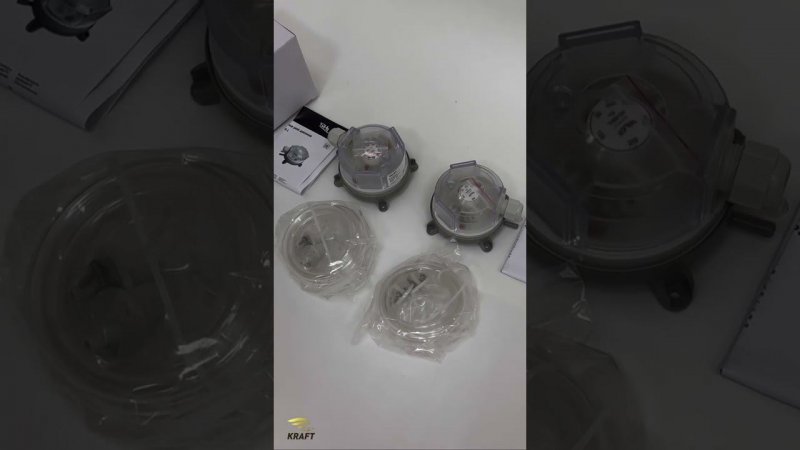 Датчик-реле перепада давления PS-500L дифференциальное, диапазон 30-500 Па IP54