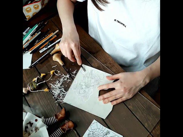 Art Doll's Box Video by Natalia Osminko