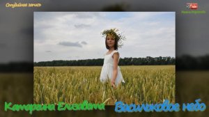 "Васильковое небо" Елизавета Катаргина