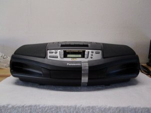 Panasonic Boombox RX-DS16 XBS AM-FM Кассетный проигрыватель компакт-дисков Радио Стерео 1998-год