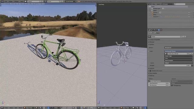 Movie Scene Creation in Blender 3D на русском языке 21 реалистичное освещение с помощью HDRI-карты