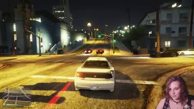 Grand Theft Auto V: Девочка сказала, девочка сделала - сюжетка!