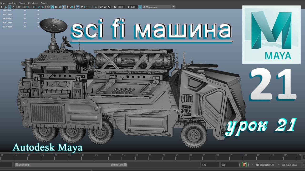sci fi машина урок 21